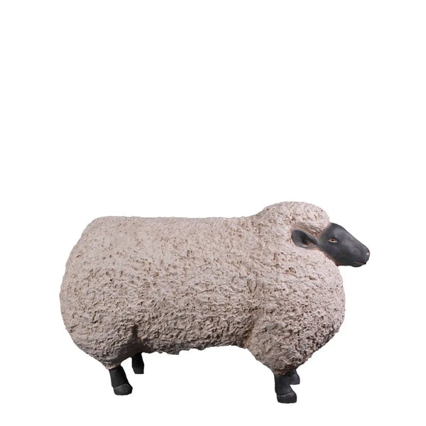 Large Ryeland Ewe Life Size Farm Animal Sheep Statue| LM Treasures