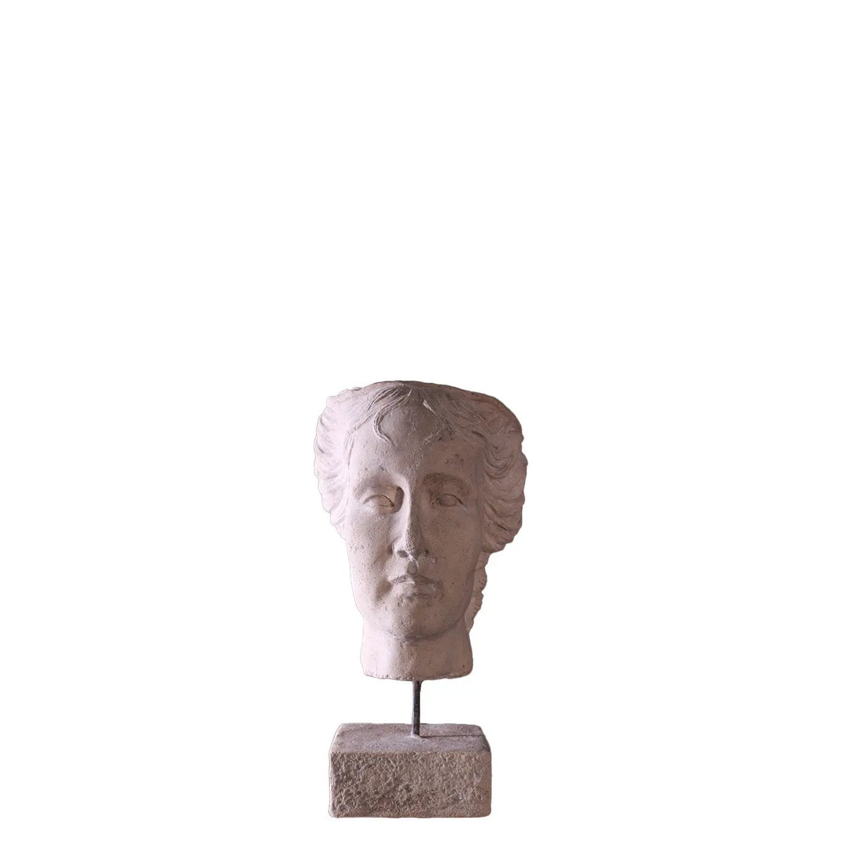 Aphrodite Stone Head on Base Statue| LM Treasures| LM Treasures