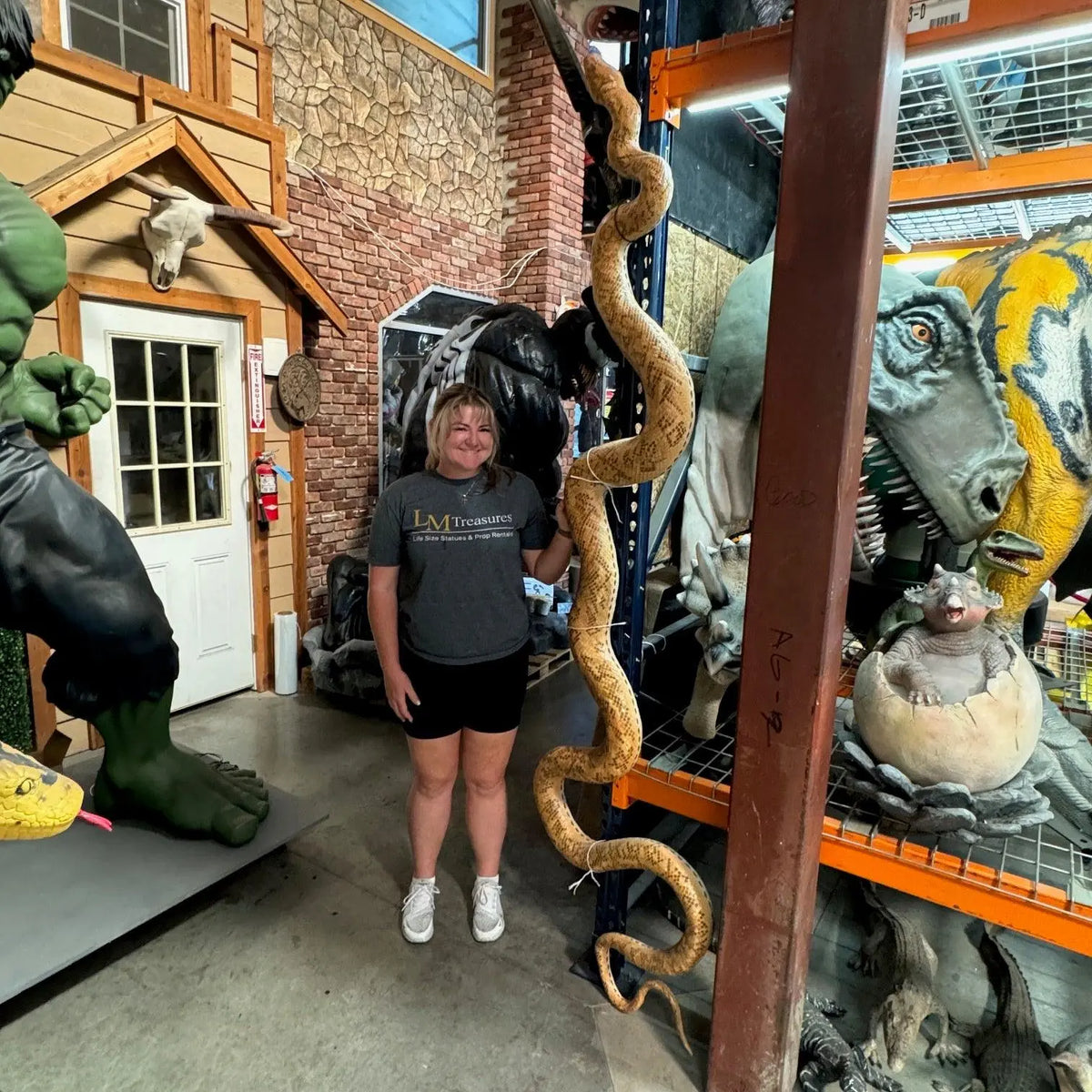 Snake Python Life Size| LM Treasures