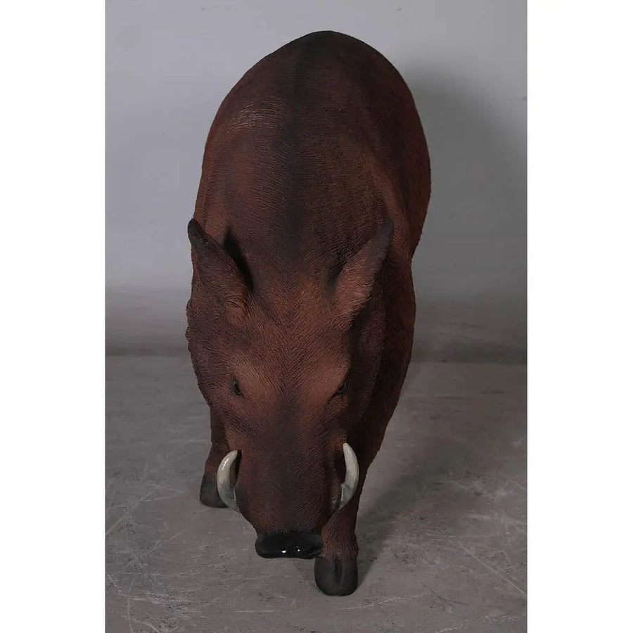 Wild Boar Pig Life Size Statue Standing Prop| LM Treasures