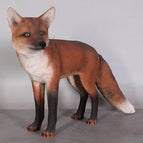 Sneaky Red Fox Wild Dog Canine Resin Statue Decor – LM Treasures