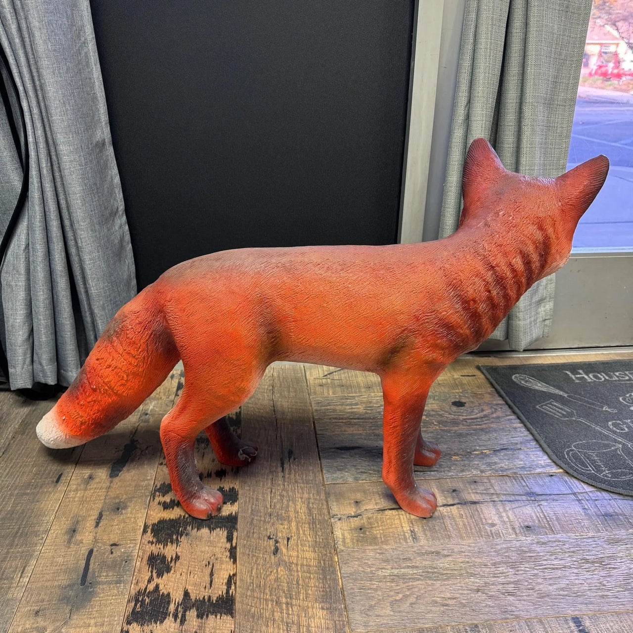 Sneaky Red Fox Wild Dog Canine Resin Statue Decor – LM Treasures