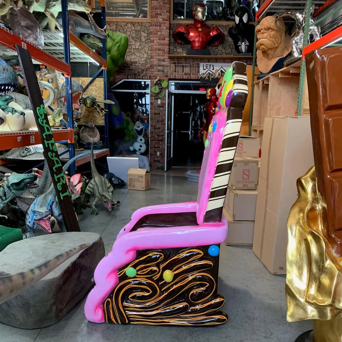 Candy Throne Life Size Statue| LM Treasures