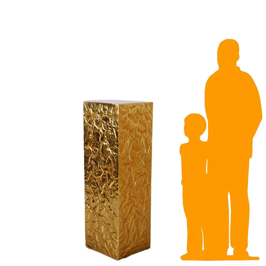Large Crumpled Pedestal Statue | LM Treasures