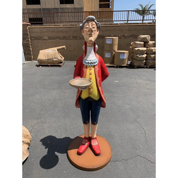 Funny Butler Life Size Statue – LM Treasures