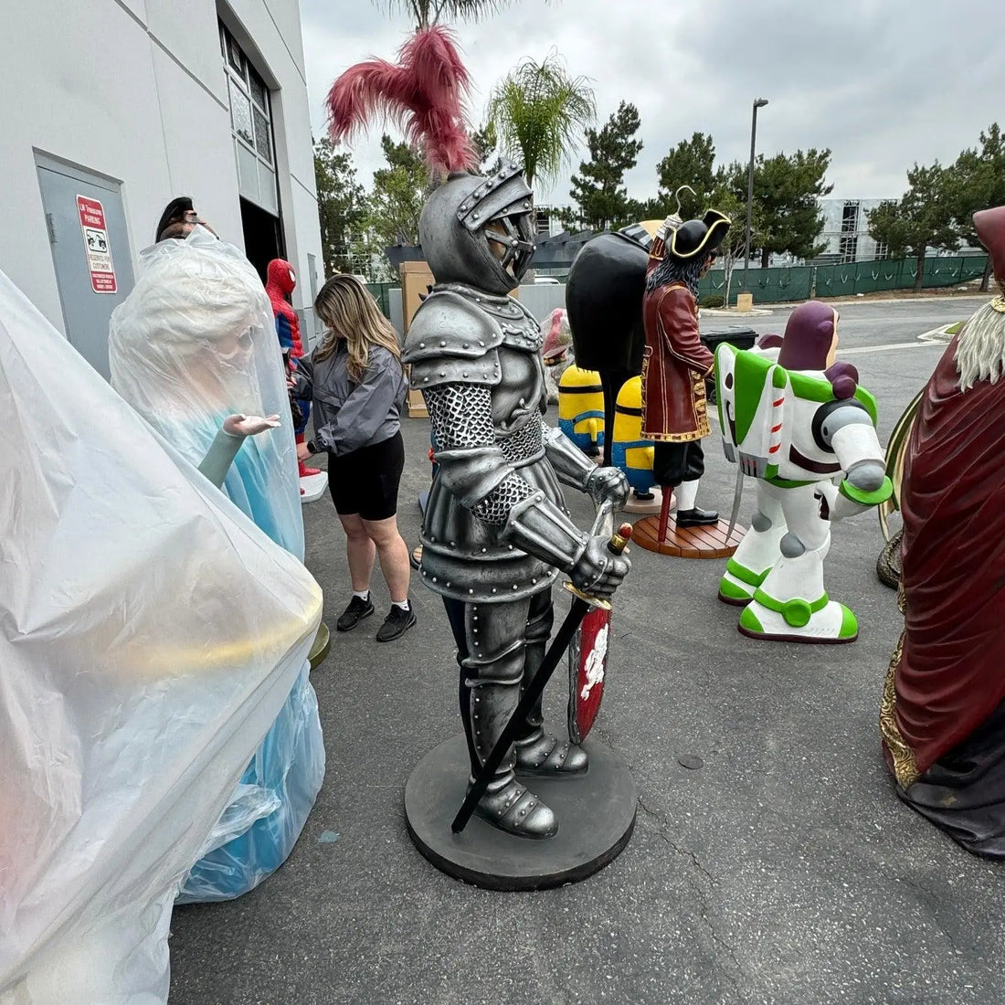 Knight In Armor Life Size Statue| LM Treasures