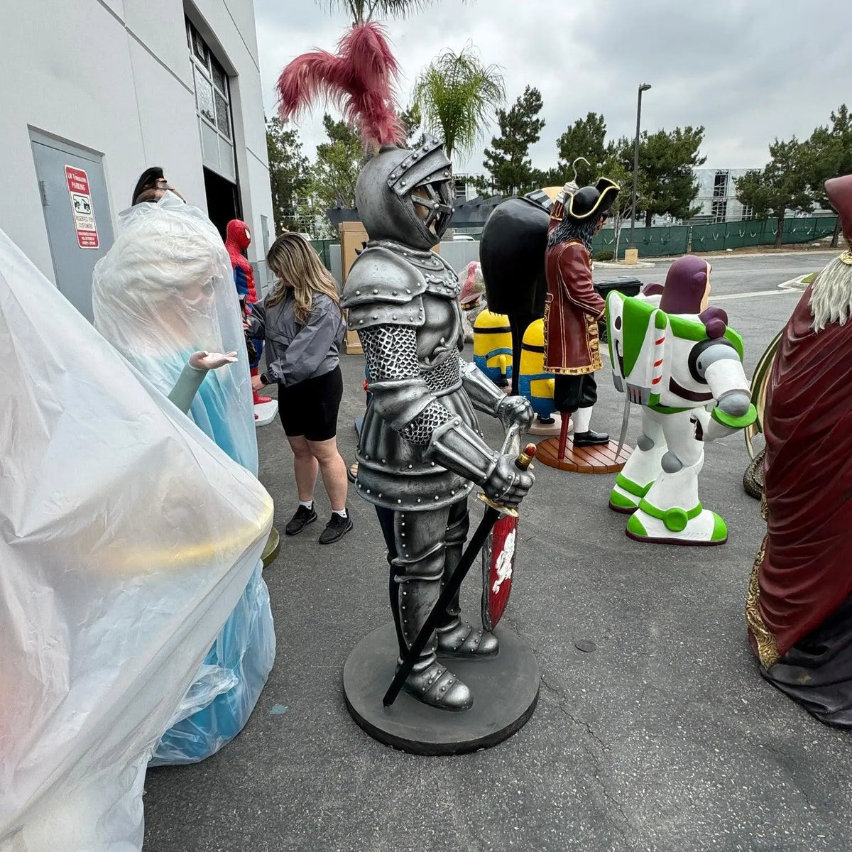 Knight In Armor Life Size Statue| LM Treasures
