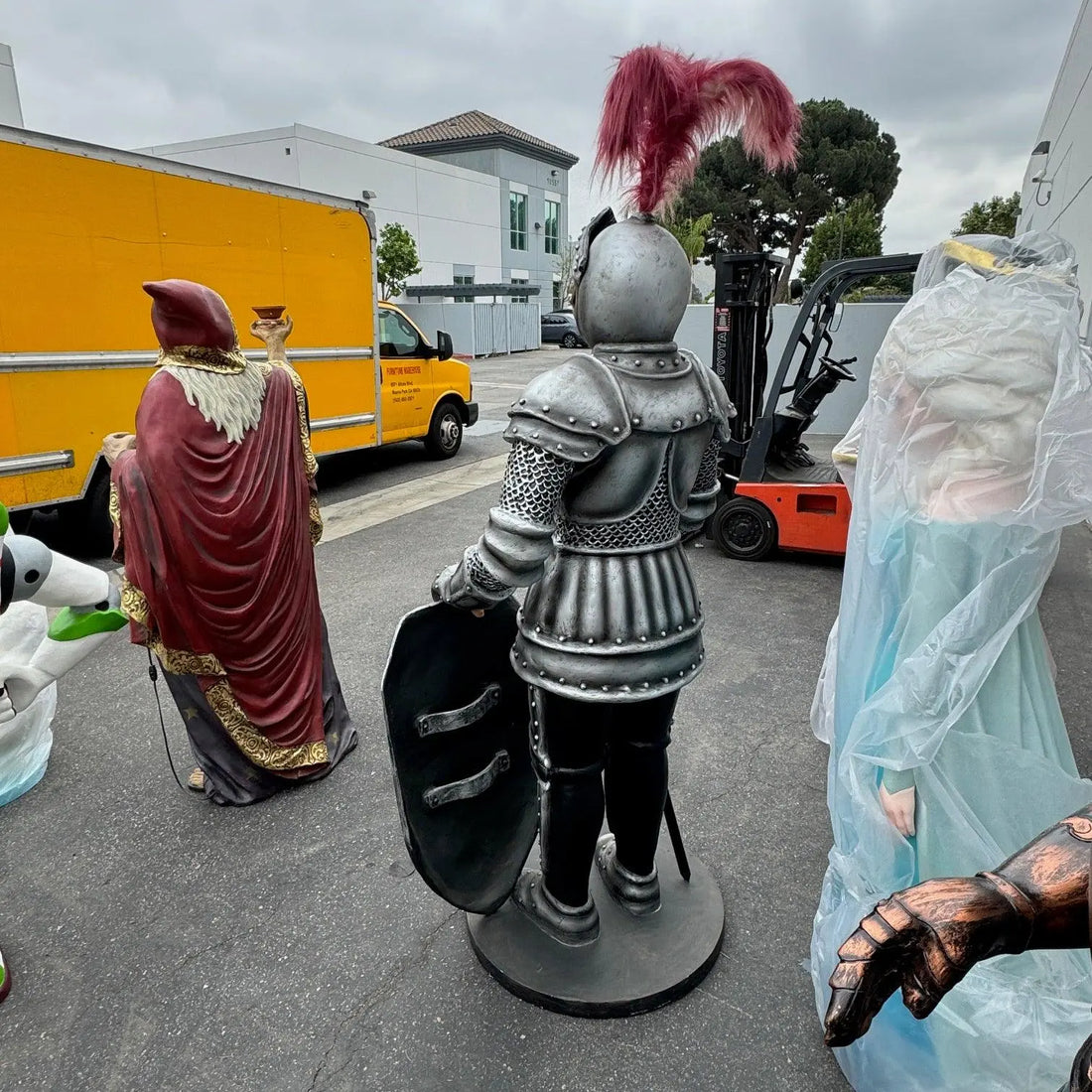 Knight In Armor Life Size Statue| LM Treasures