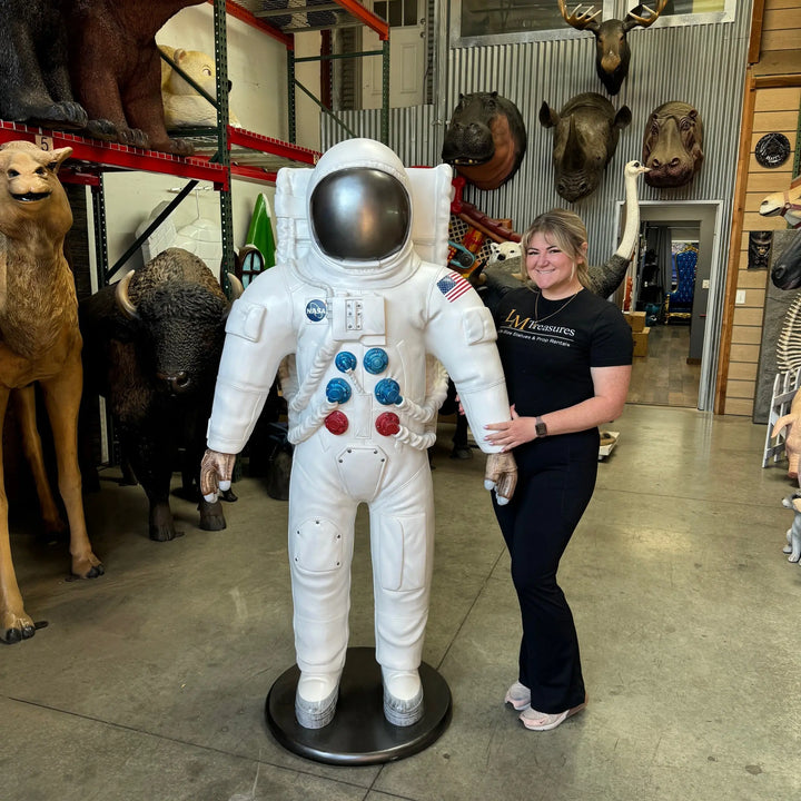 Astronaut Life Size Outer Space Explorer Man Statue – LM Treasures
