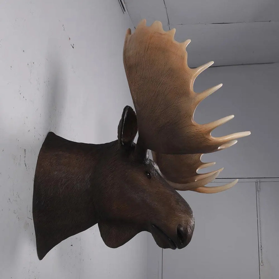 Moose Head Life Size Statue| LM Treasures