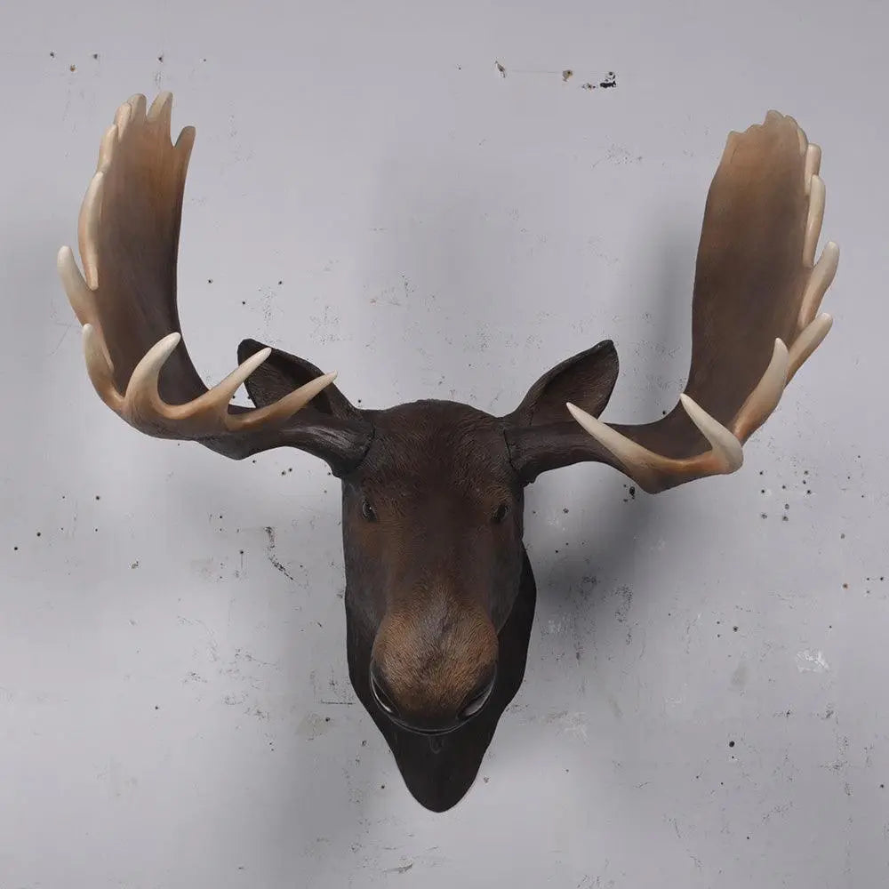 Moose Head Life Size Statue| LM Treasures