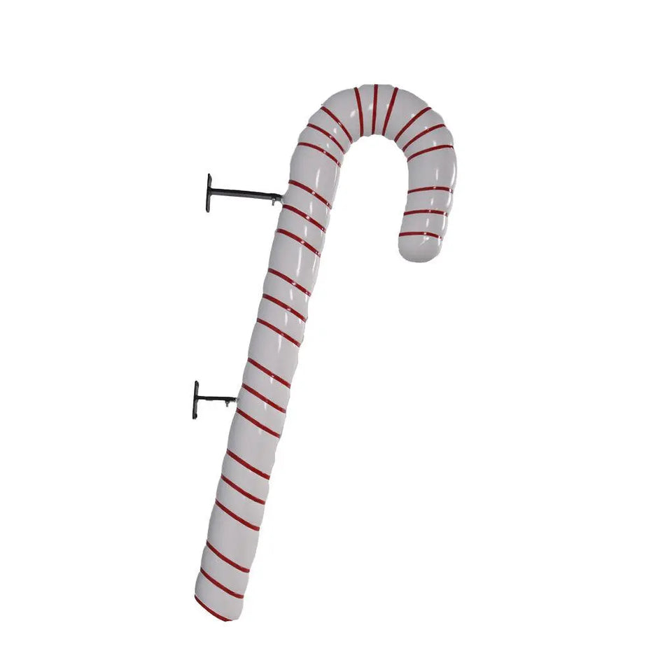 Candy Cane - White - Oversized Hanging Statue - Perfect Holiday Decor ...