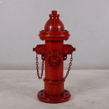Red Fire Hydrant Life Size Emergency Statue Decor Prop – LM Treasures