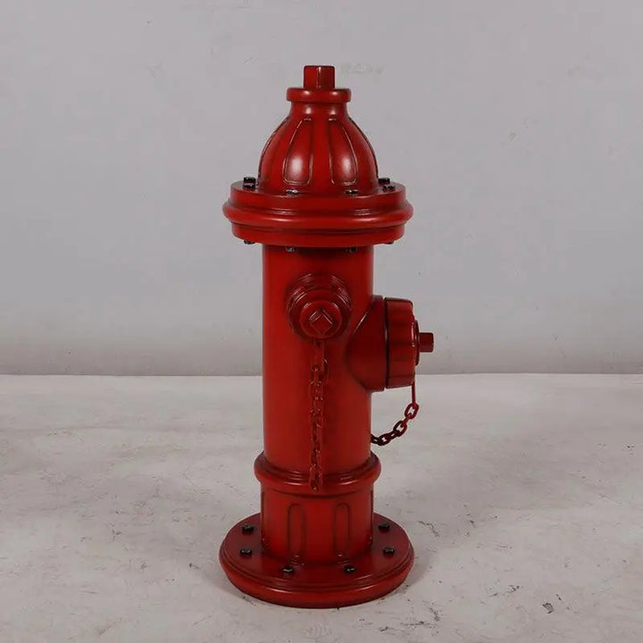 Red Fire Hydrant Life Size Emergency Statue Decor Prop – LM Treasures