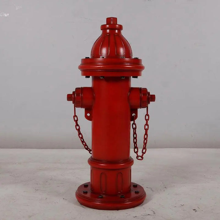 Red Fire Hydrant Life Size Emergency Statue Decor Prop – LM Treasures