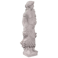 Goddess of Spring Roman Stone Finish Statue - LM Treasures – LM Treasures