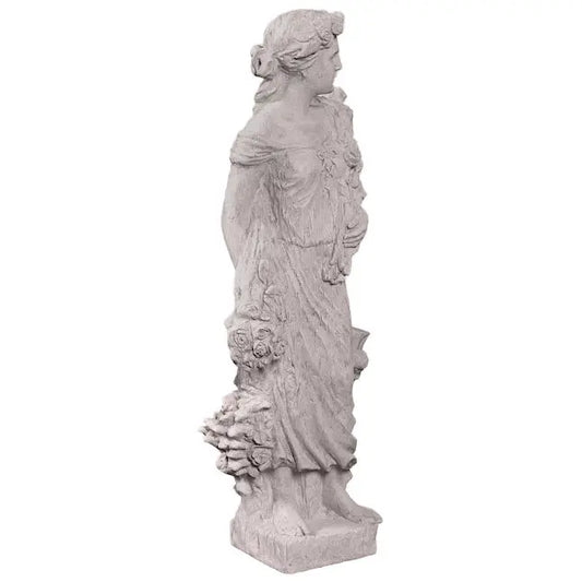 Goddess of Spring Roman Stone Finish Statue - LM Treasures – LM Treasures