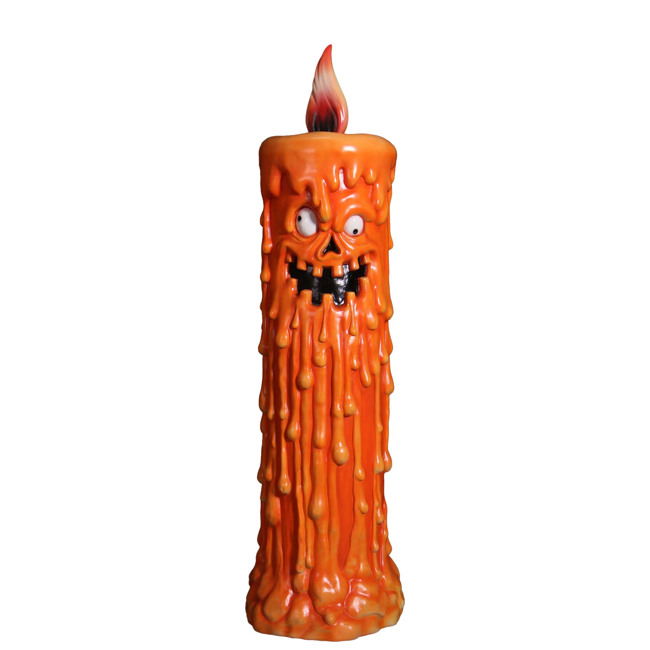Pumpkin Candle Life Size Statue – LM Treasures