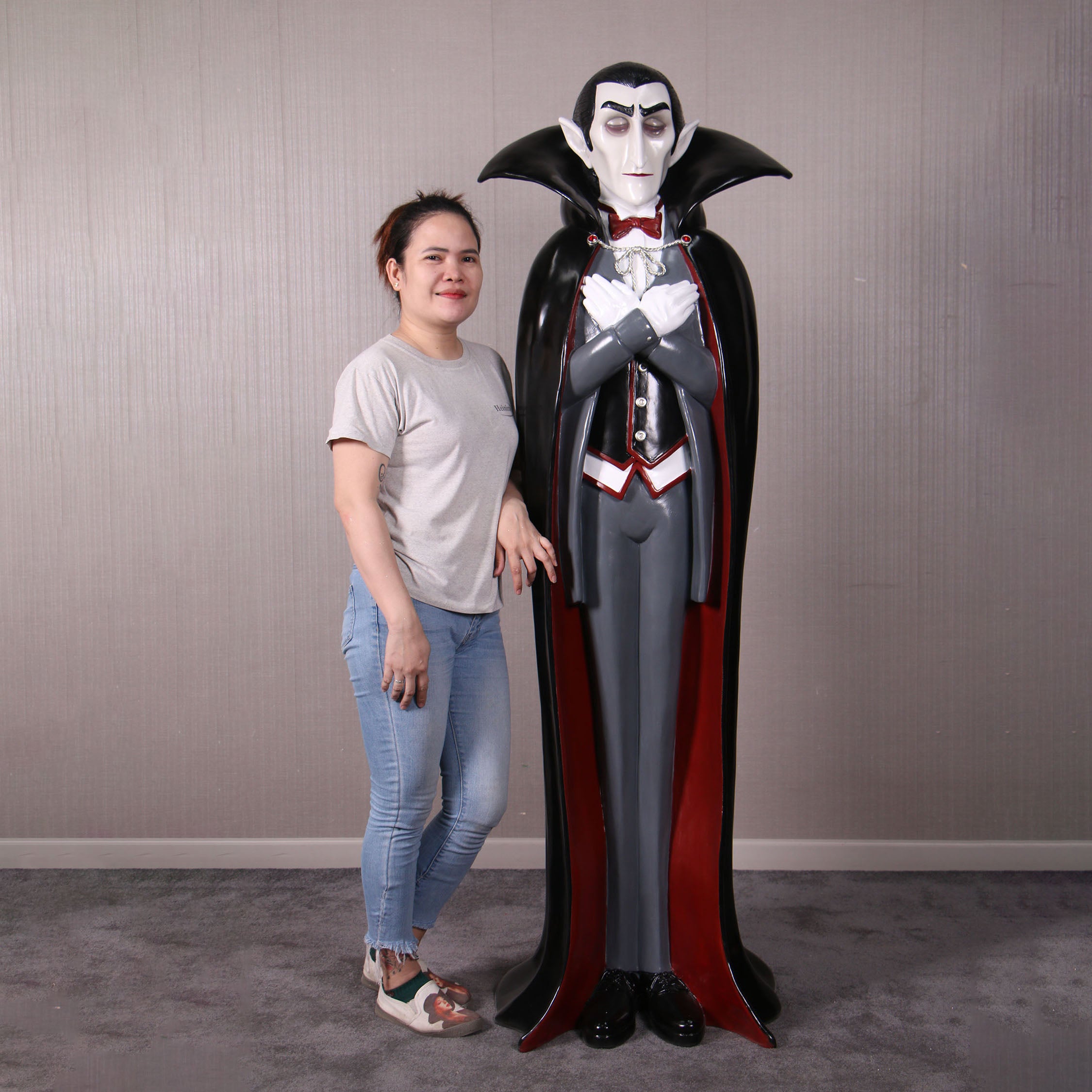 Dracula Sleeping Life Size Statue – LM Treasures