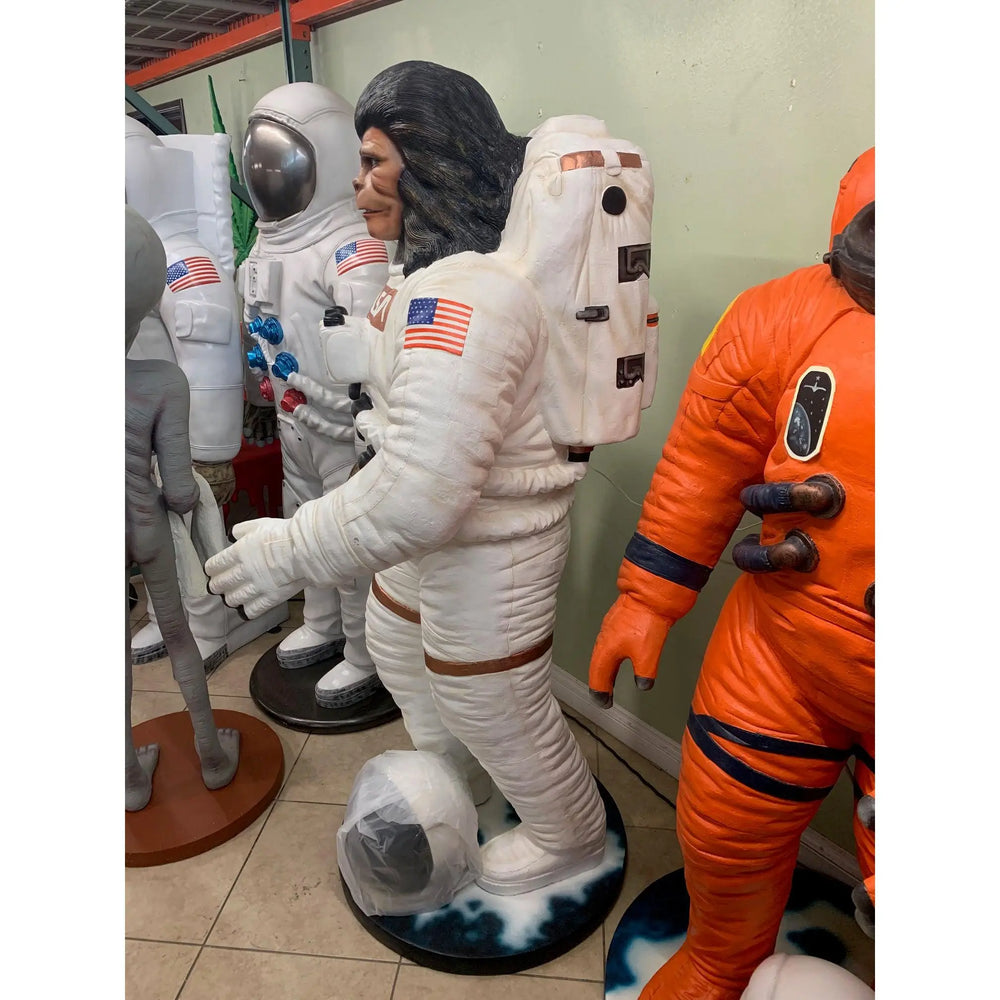 Astronaut Ape Life Size Statue| LM Treasures