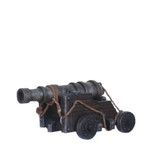 Realistic Pirate Cannon Life Size Statue | LM Treasures