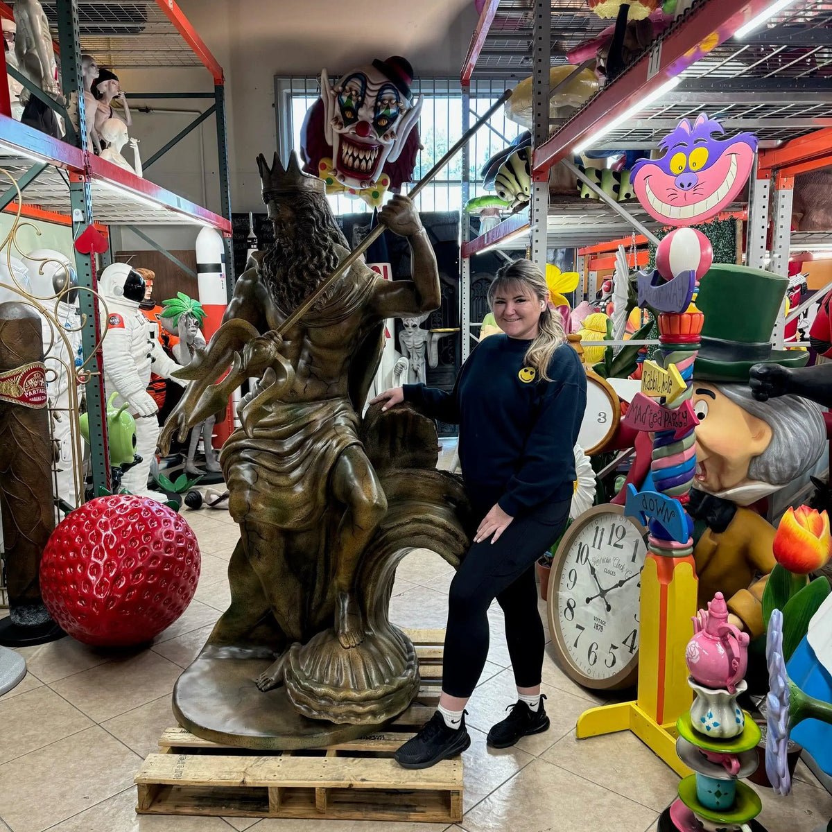 Neptune Life Size Statue| LM Treasures