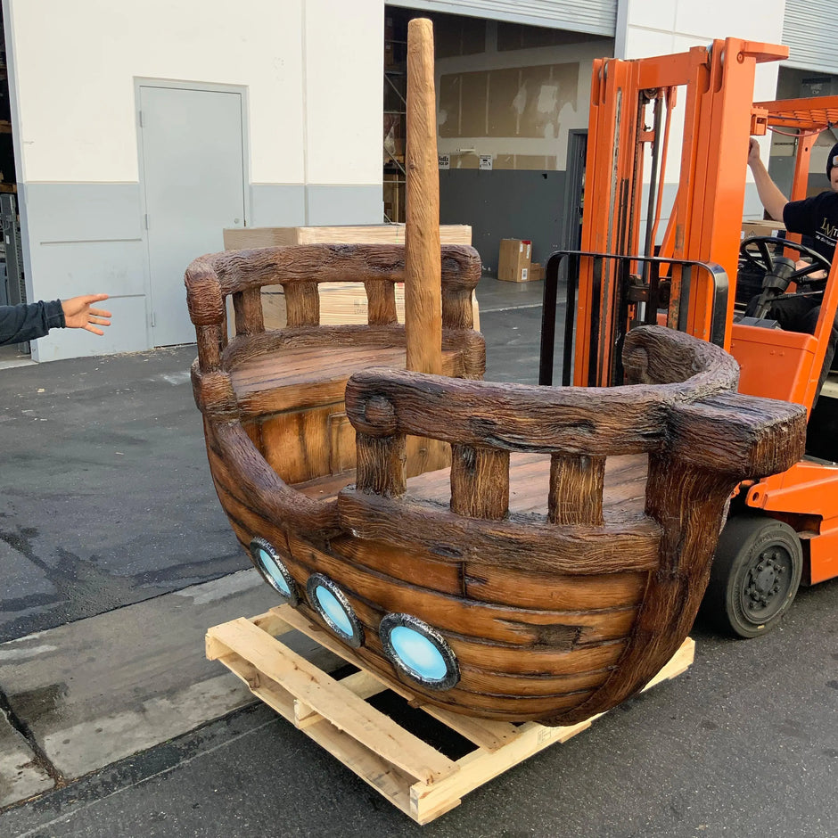 Pirate Ship Life Size Statue – LM Treasures
