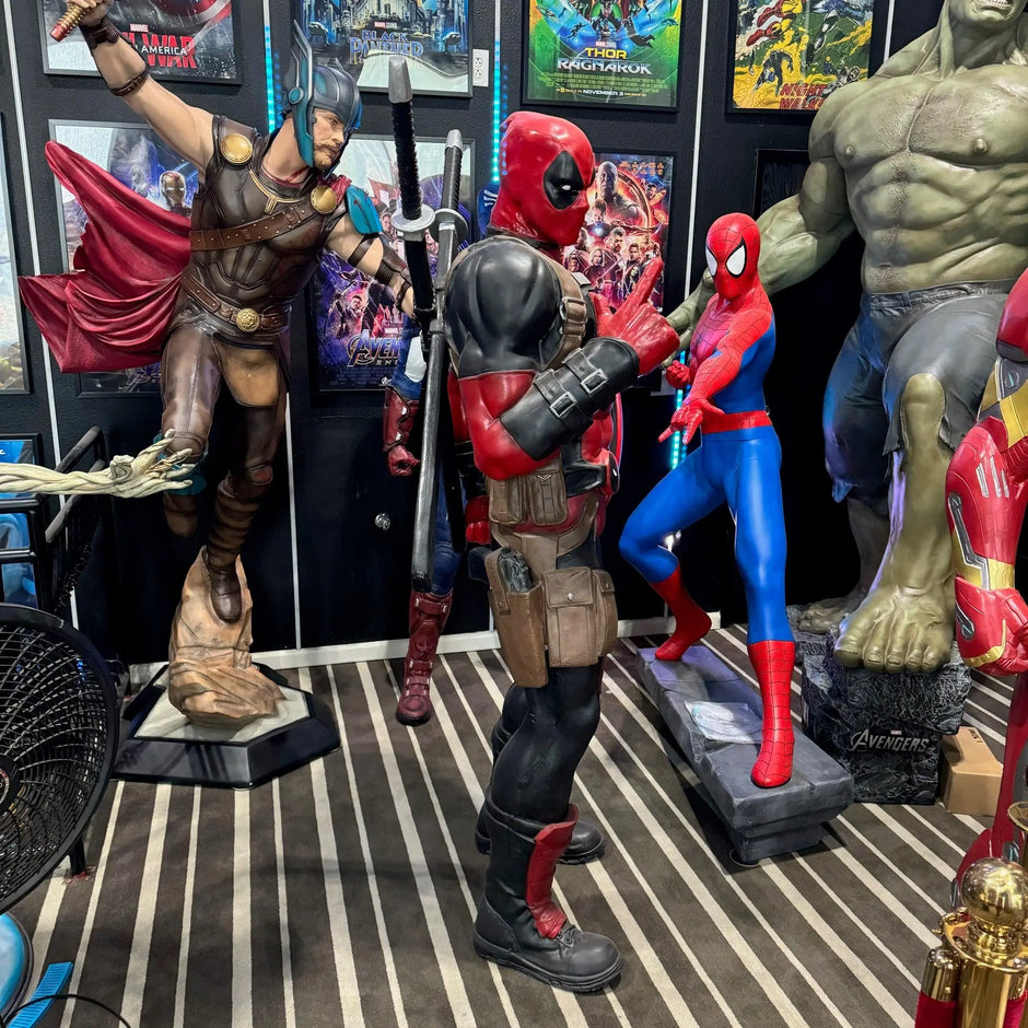 Marvel MCU Wade Wilson Deadpool Life Size Foam Statue NECA – LM Treasures