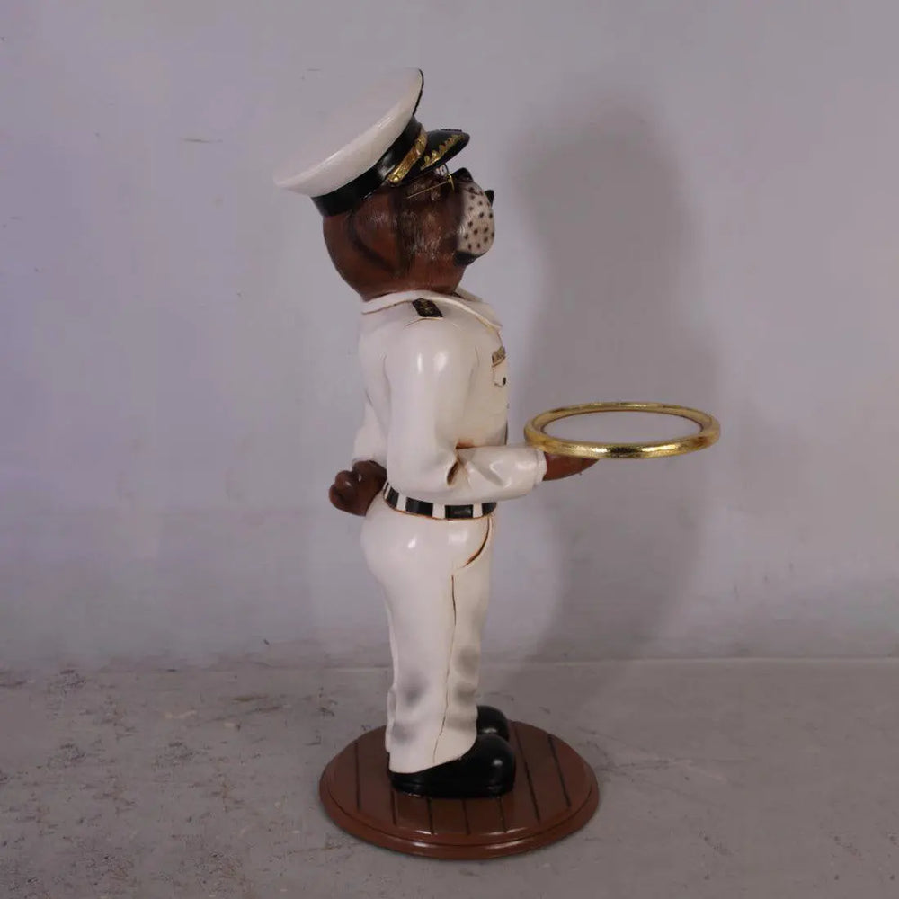 Admiral Bulldog Butler Statue | LM Treasures