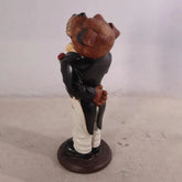 Small Bulldog Boxer Butler Life Size Statue Decor – LM Treasures