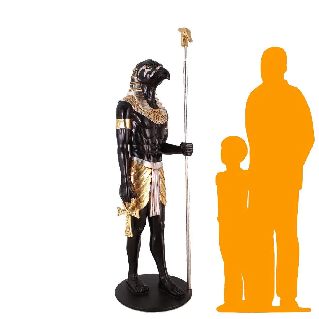 Egyptian Horus Life Size Statue | LM Treasures