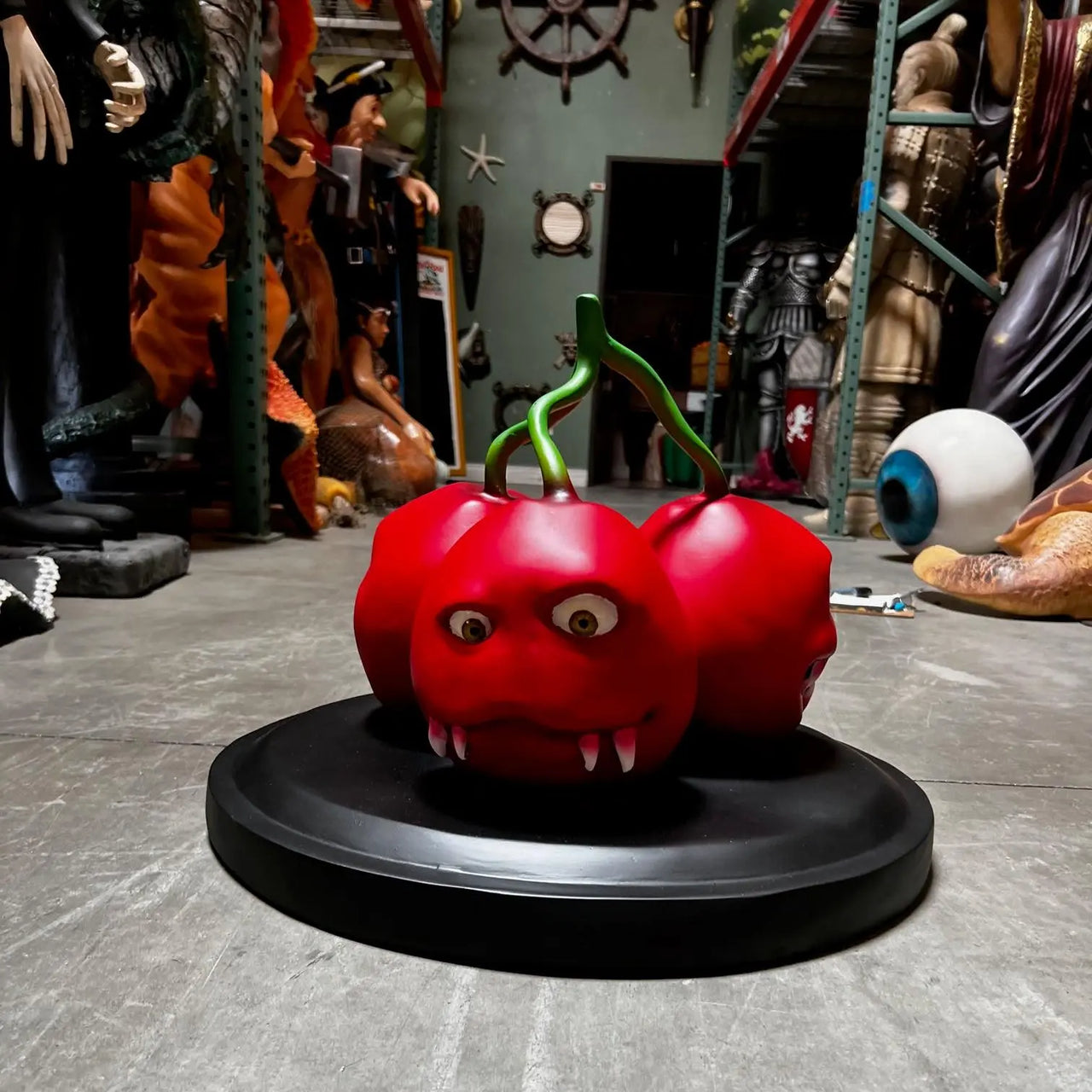Evil Cherries Over Sized Spooky Fruit Statue – LM Treasures