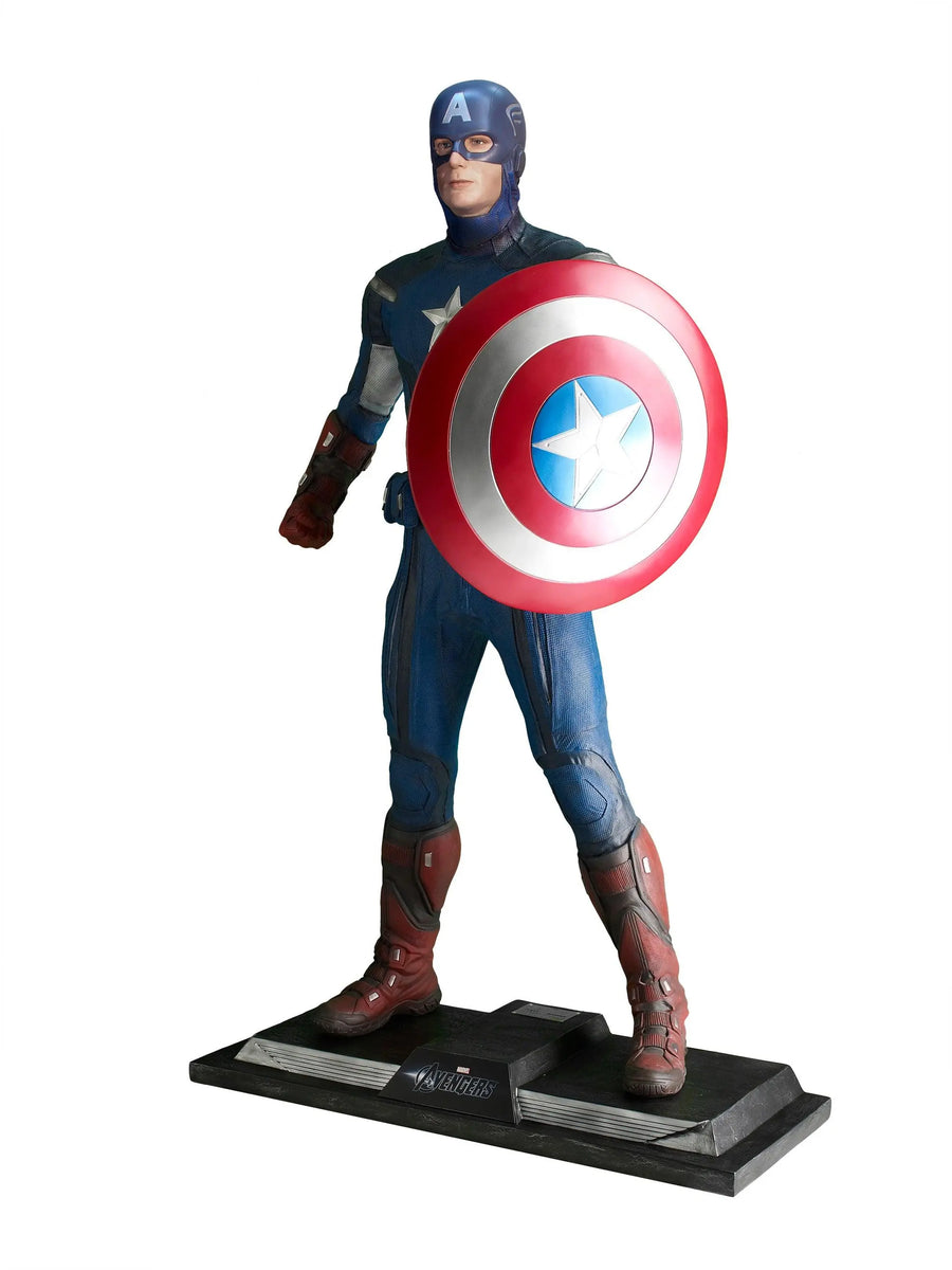 Marvel Captain America Life Size Statue From The Avengers| LM Treasures