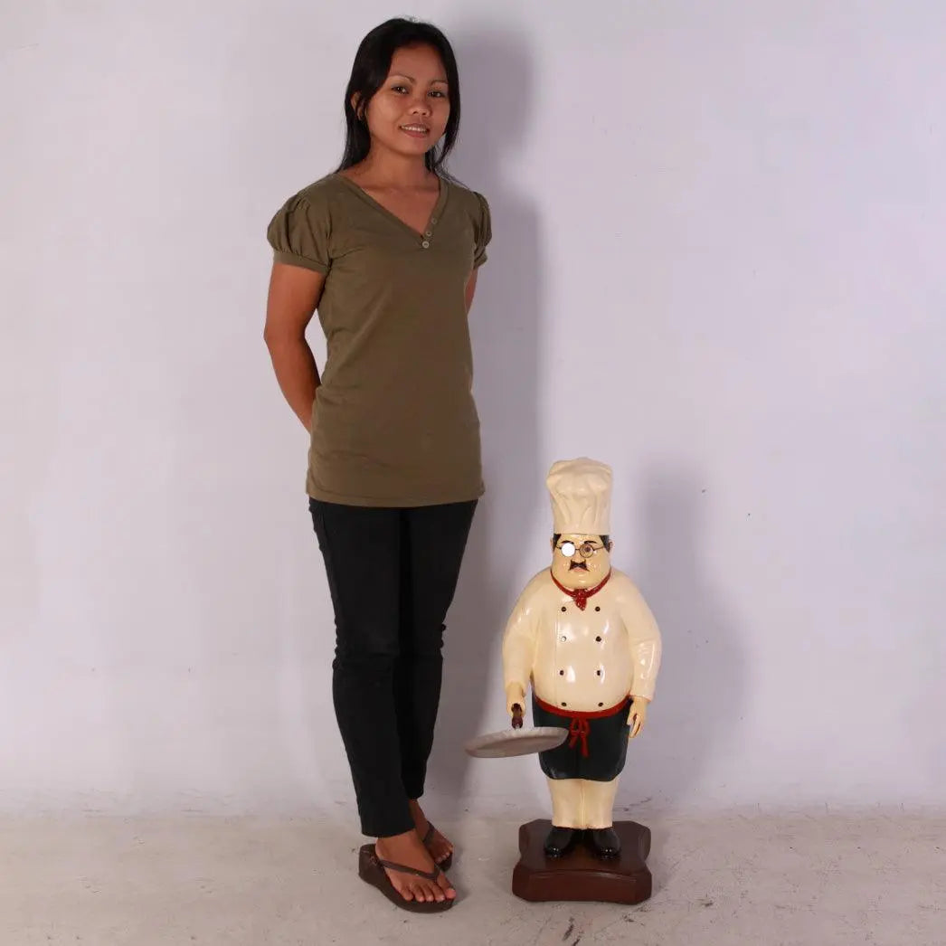 Pizza Chef Small Statue | LM Treasures