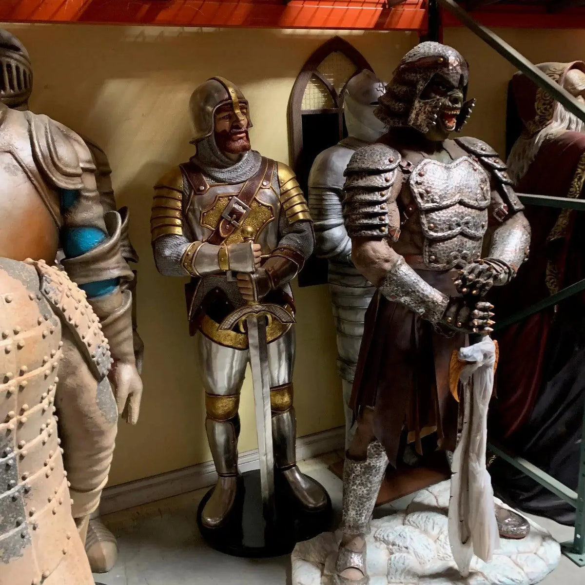 Knight Warrior Life Size Statue| LM Treasures