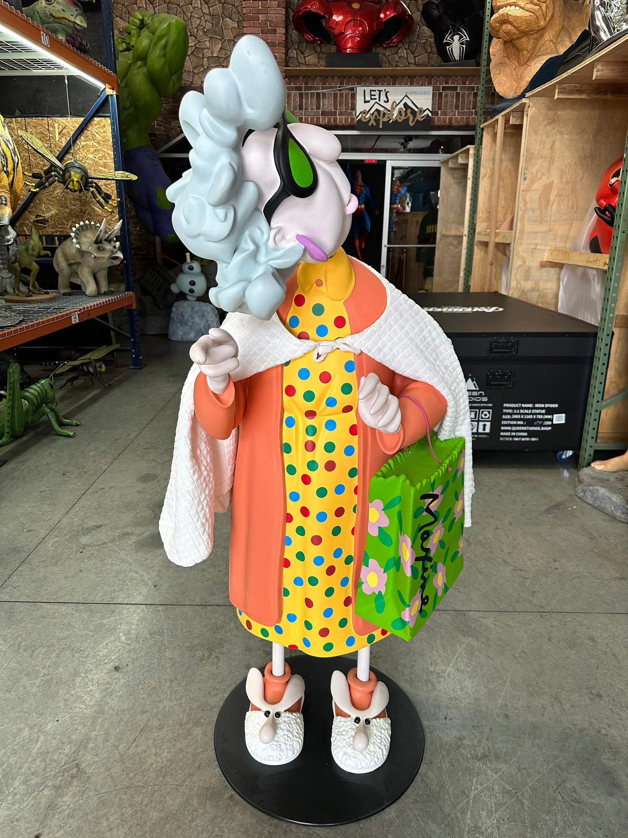 Maxine Hallmark Rare Life Size Statue| LM Treasures