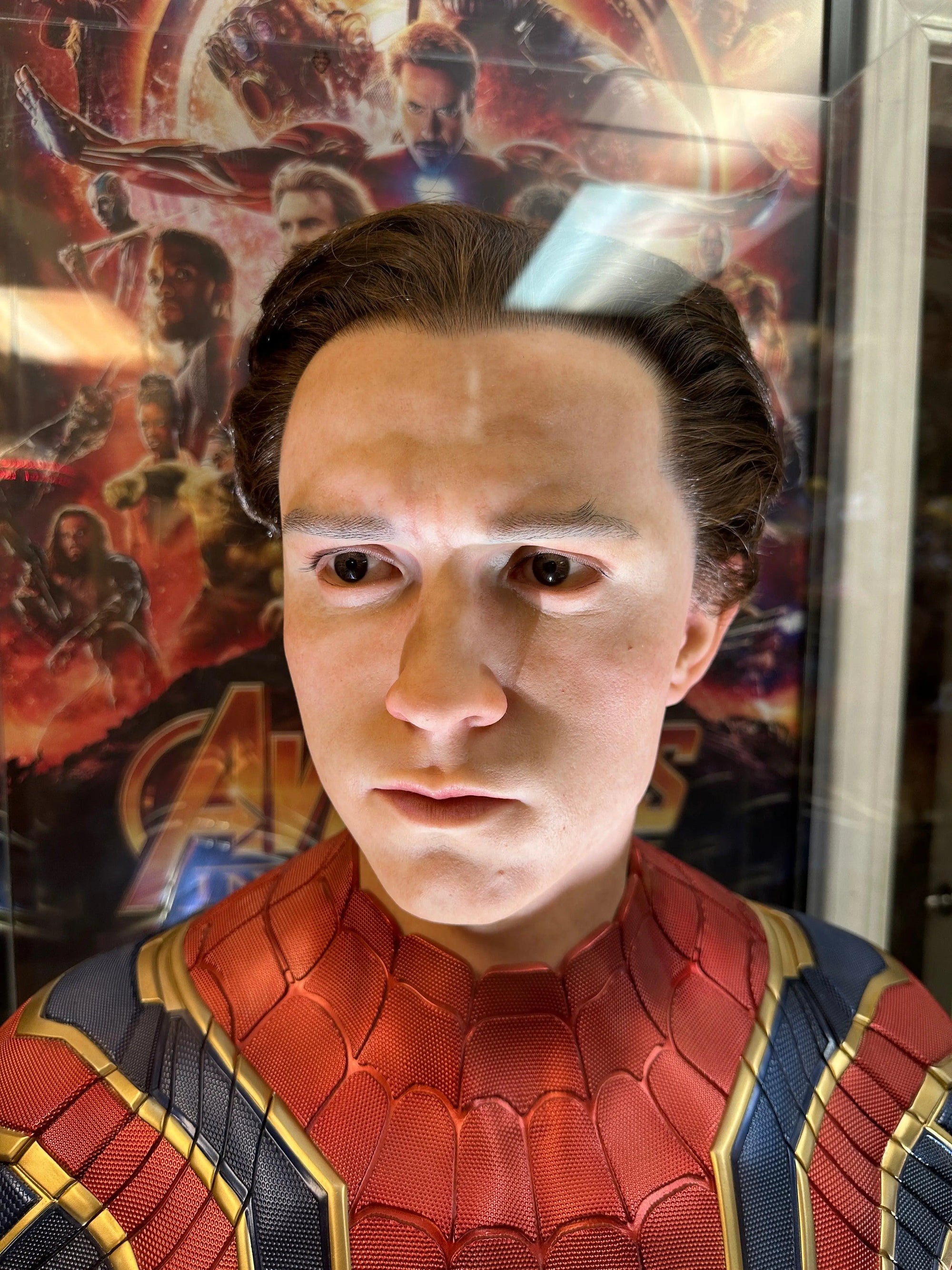 Marvel Iron Spider-Man Life Size Bust Statue| LM Treasures