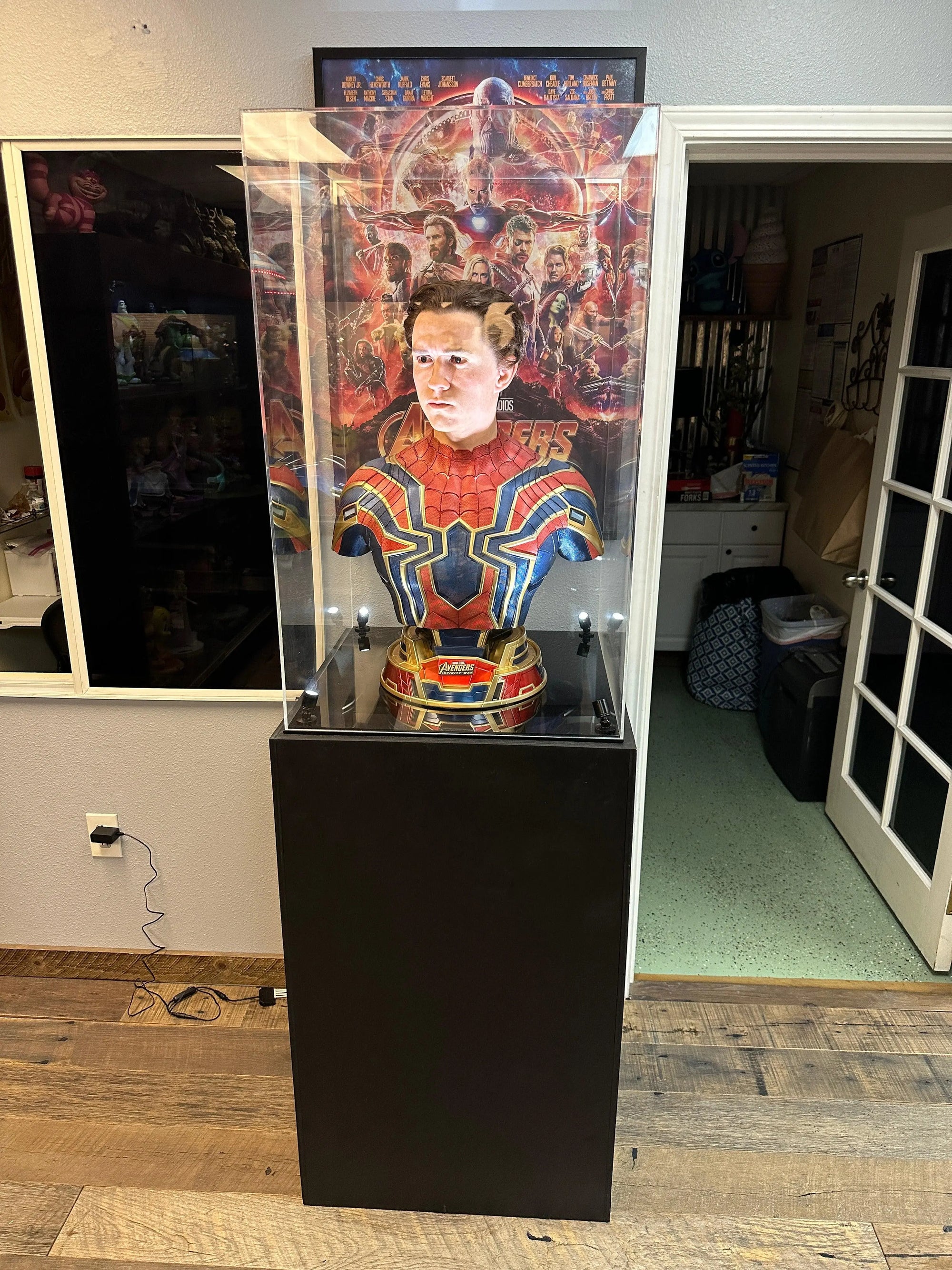 Marvel Iron Spider-Man Life Size Bust Statue| LM Treasures