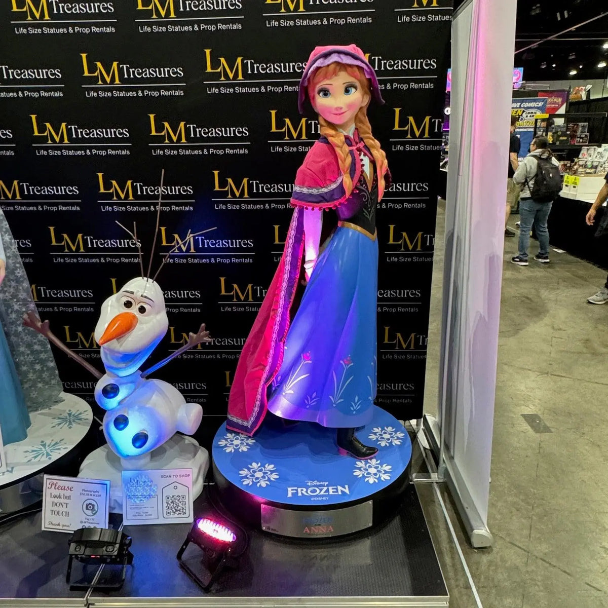 Disney Frozen Princess Anna Sister Life Size Statue| LM Treasures