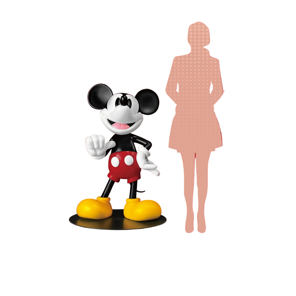 Disney Classic Original Mickey Mouse Life Size Statue| LM Treasures
