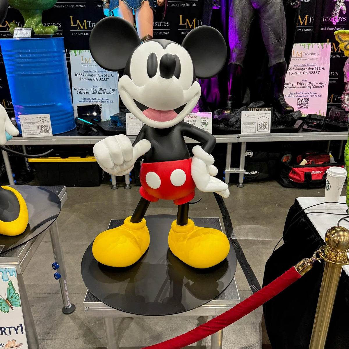 Disney Classic Original Mickey Mouse Life Size Statue| LM Treasures