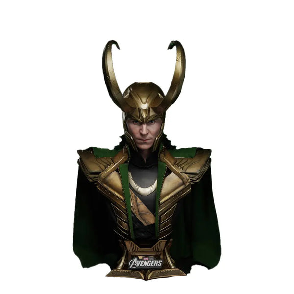 Marvel MCU Tom Hiddleston Loki Life Size Bust Statue| LM Treasures