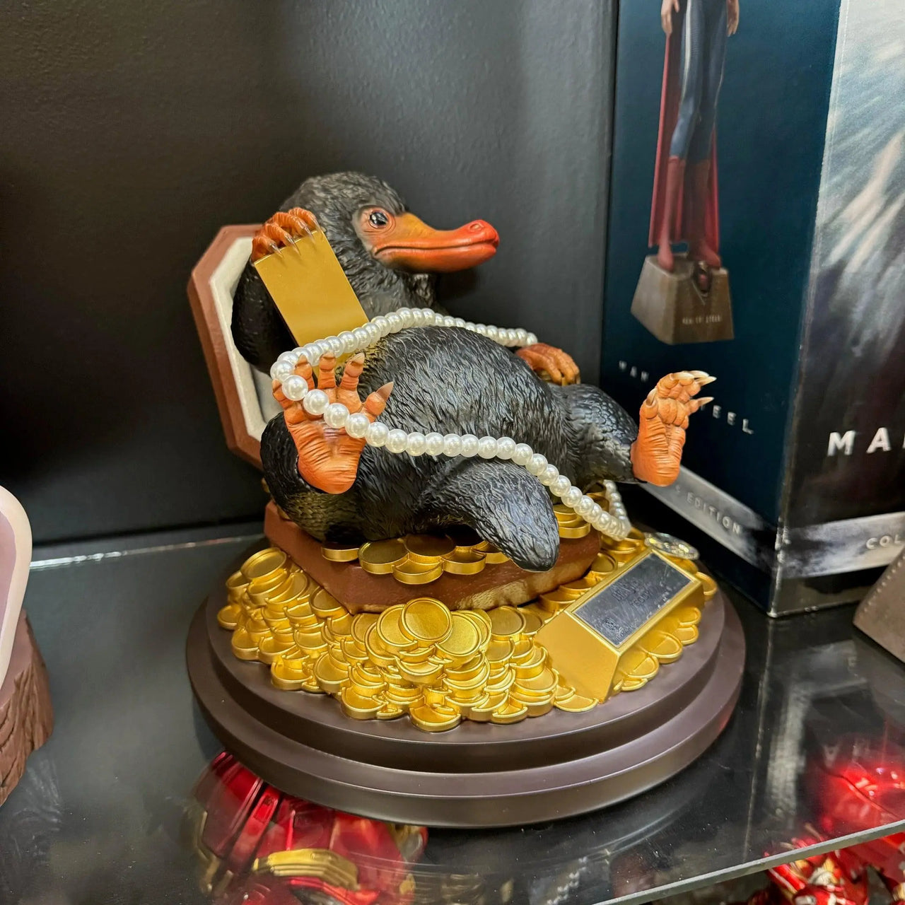 Fantastic Beasts Master Craft Teddy Niffler Table Top Statue – LM Treasures