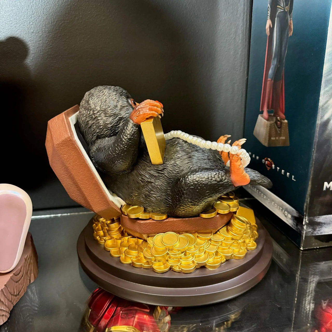Fantastic Beasts Master Craft Teddy Niffler Table Top Statue – LM Treasures