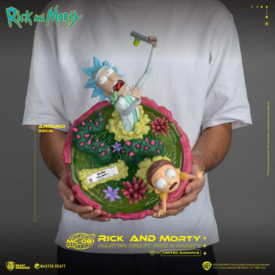 Rick and Morty Master Craft Table Top Statue | LM Treasures – LM Treasures