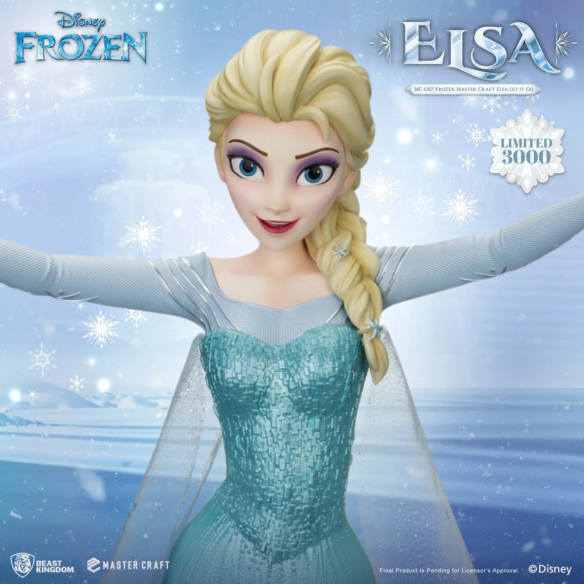 Disney Frozen Master Craft Princess Elsa Table Top Statue| LM Treasures