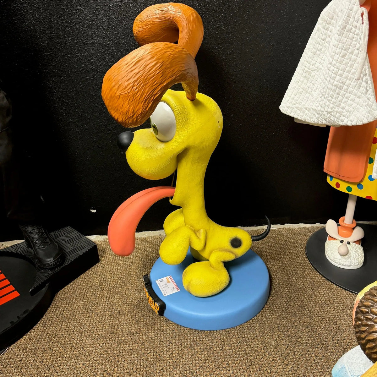 The Garfield Movie Odie Life Size Statue| LM Treasures