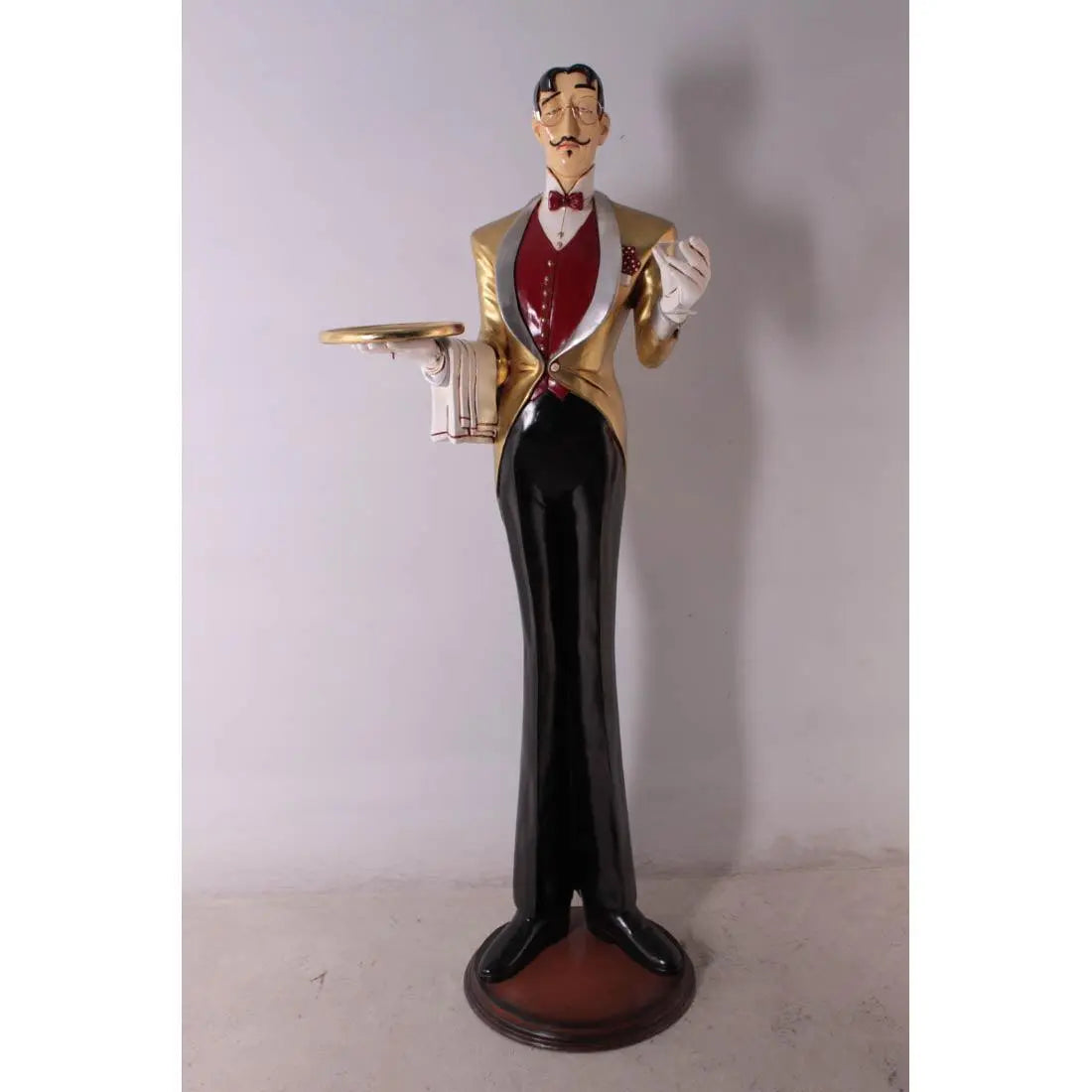 Frenchman Waiter Statue - 6ft| LM Treasures