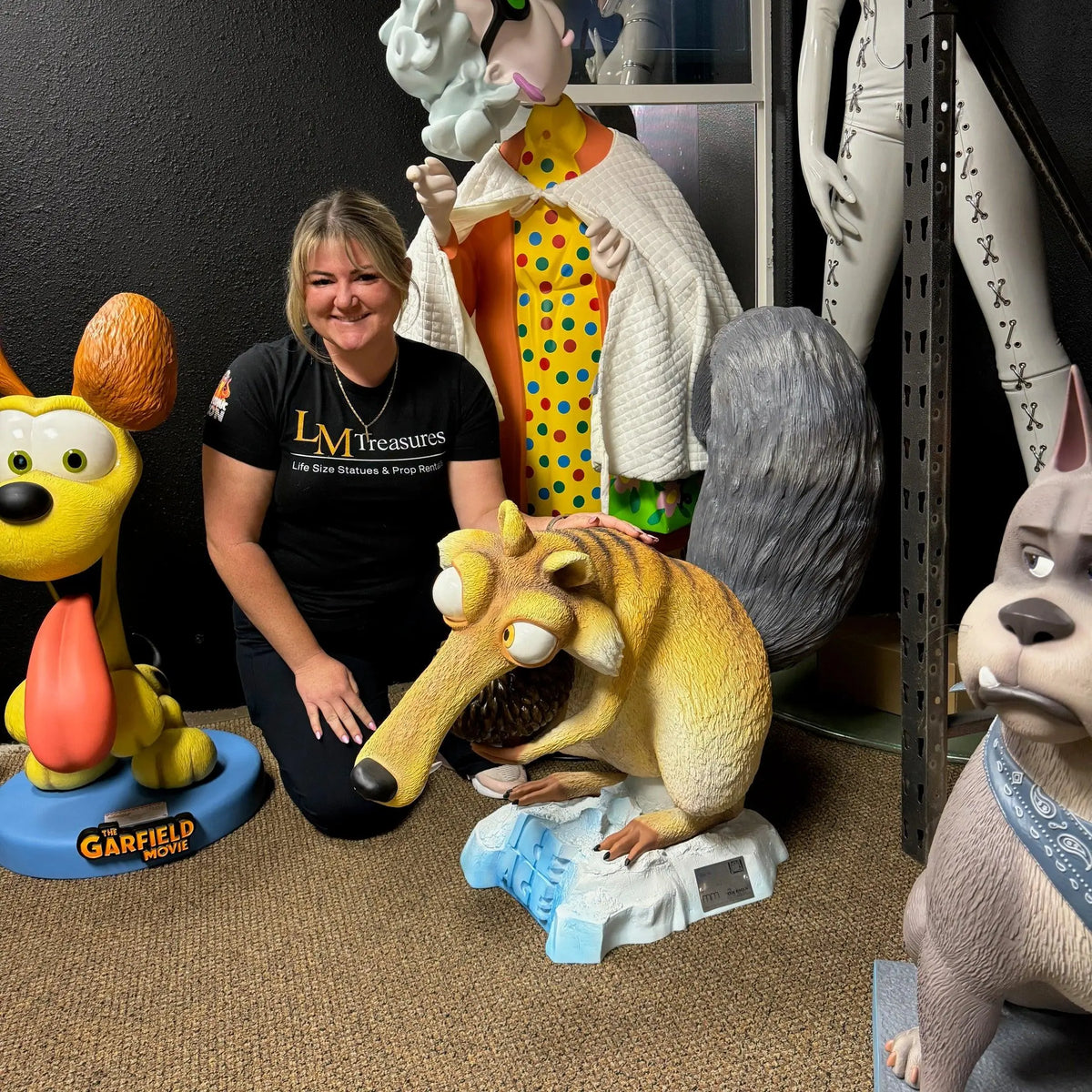 Ice Age Scrat Life Size Statue| LM Treasures