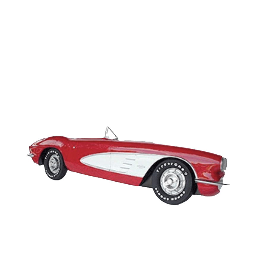 Corvette Car Retro Decor Statue| LM Treasures